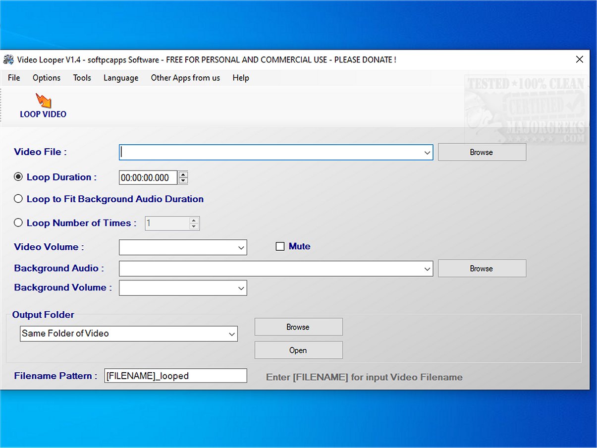 Download Video Looper - MajorGeeks