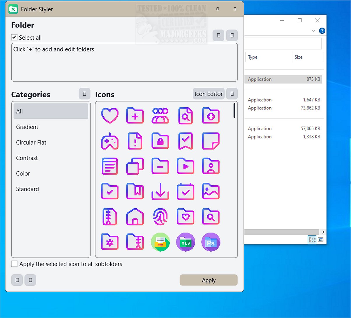 Download Ashampoo Folder Styler - MajorGeeks