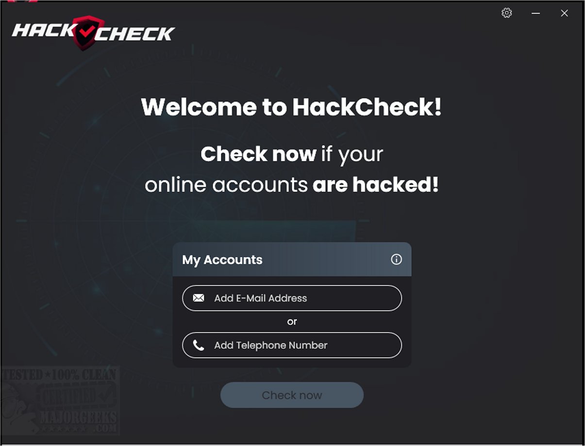 Download HackCheck - MajorGeeks