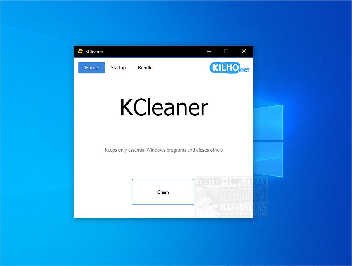 Download KCleaner - MajorGeeks