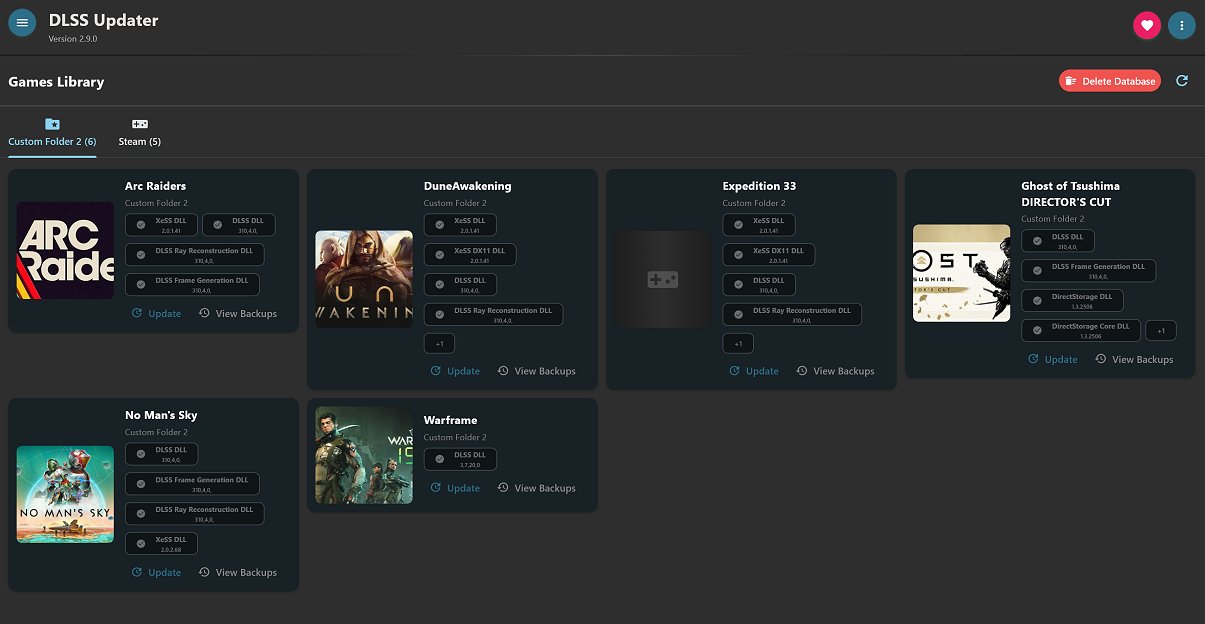 Download DLSS Updater - MajorGeeks