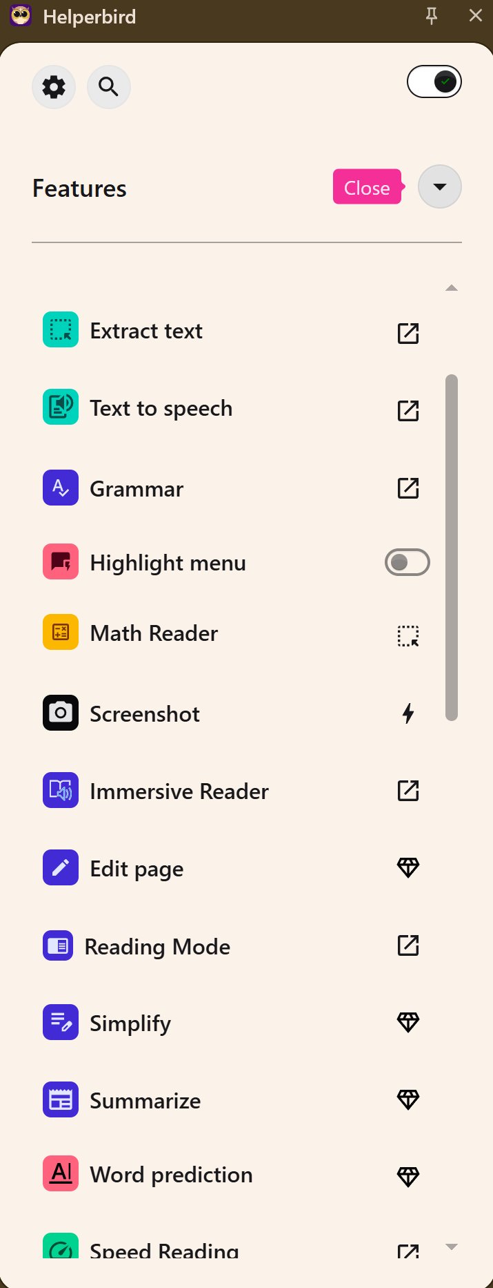 Download Helperbird 2026.6.3 - MajorGeeks