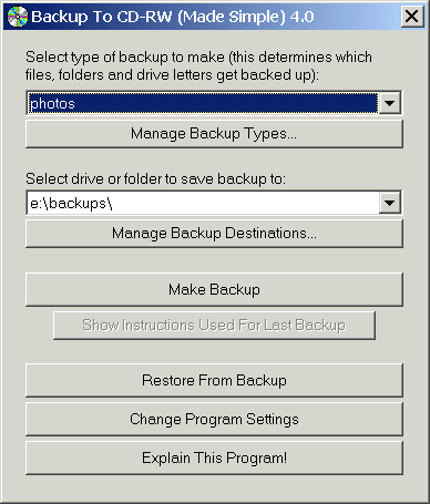 Download Backup To DVD/CD/Flash - MajorGeeks