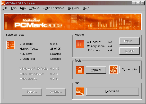 Download PC Mark 2002 - MajorGeeks
