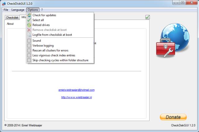 Download CheckDiskGUI - MajorGeeks