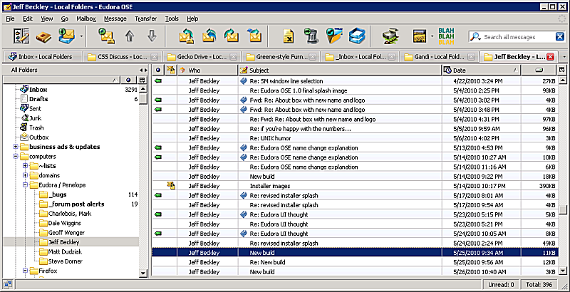 Download Eudora OSE 1.0 - MajorGeeks