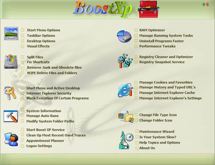 Download Boost XP 2.1.0.0 - MajorGeeks
