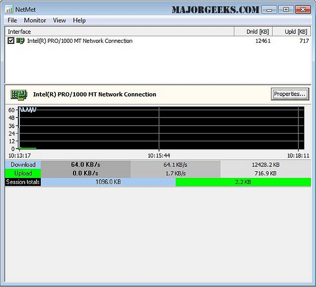 Download MiTeC Network Meter - MajorGeeks