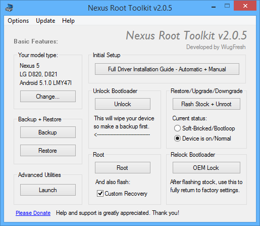 Download Nexus Root Toolkit - MajorGeeks