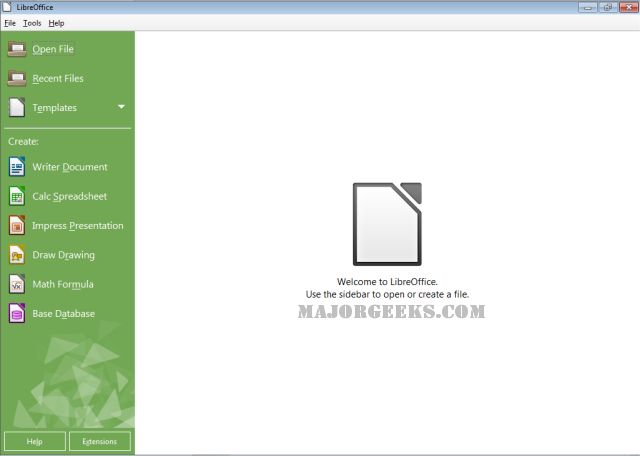 Download LibreOffice - MajorGeeks