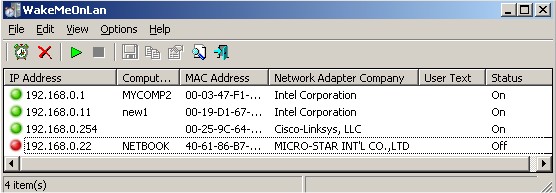 Download WakeMeOnLan - MajorGeeks
