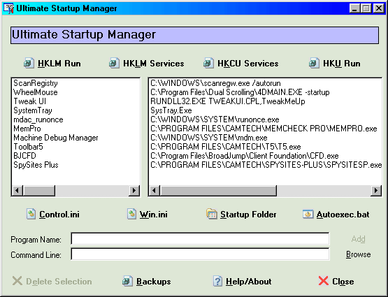 Download Ultimate Startup Manager - MajorGeeks