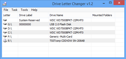 Download Drive Letter Changer 1.4 - MajorGeeks