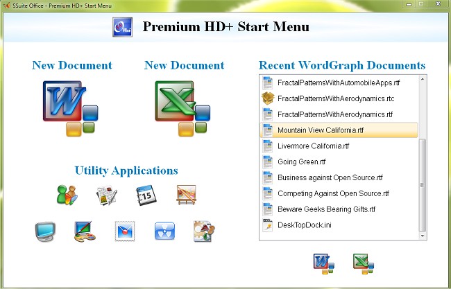 Download SSuite Office - Premium HD - MajorGeeks