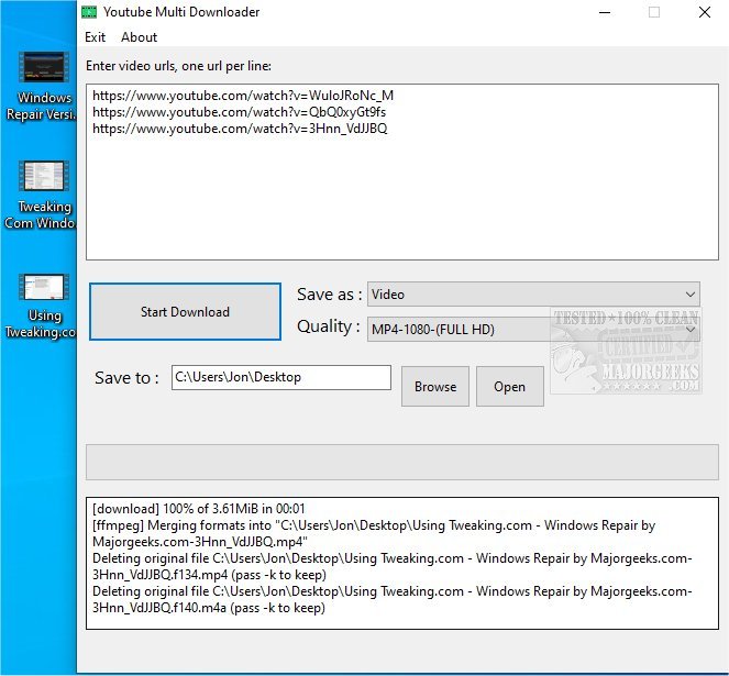 youtube multi downloader majorgeeks.jpg
