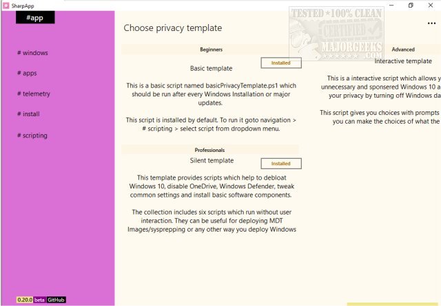 sharpapp majorgeeks.jpg