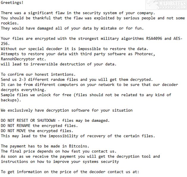 bitdefender universal lockergoga decryptor majorgeeks.jpg