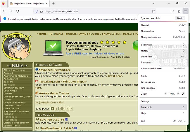 mozilla firefox majorgeeks.jpg