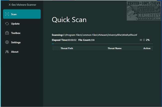 x-sec malware scanner majorgeeks2.jpg