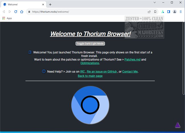 thorium browser majorgeeks.jpg