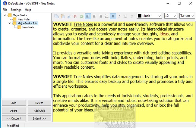 vovsoft tree notes majorgeeks.jpg