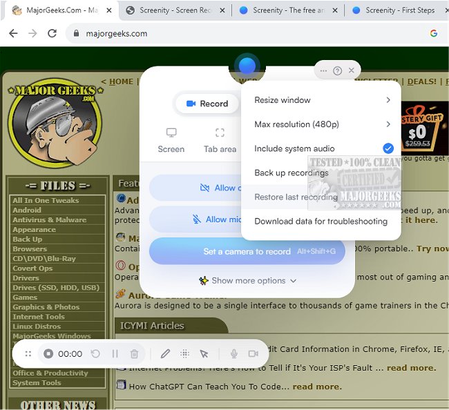 screenity for chrome majorgeeks.jpg