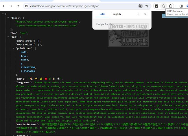 json formatter for chrome majorgeeks3.jpg