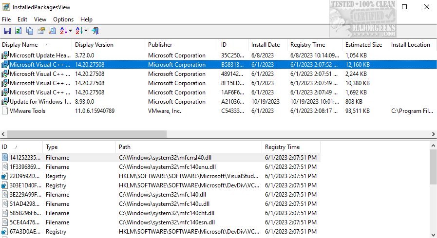 installedpackagesview majorgeeks.jpg