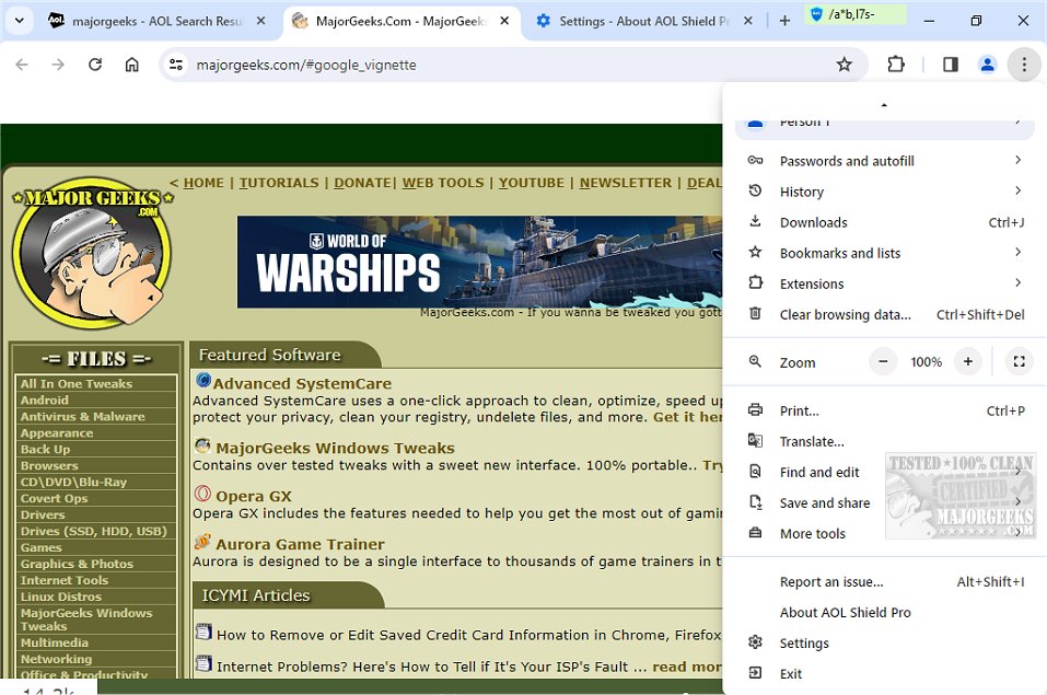 aol shield browser pro majorgeeks.jpg