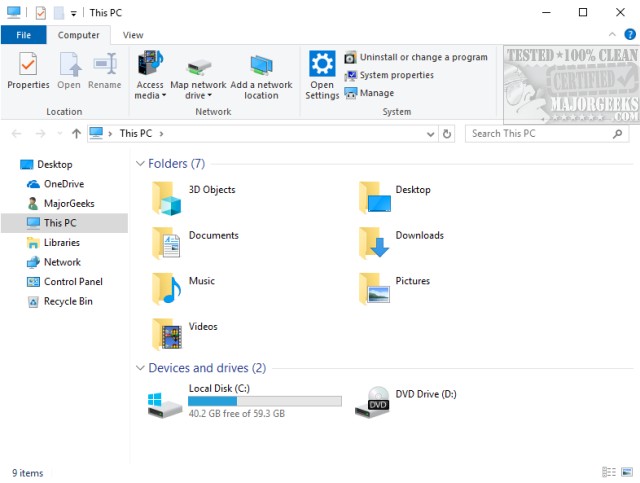 File Explorer Options Open In Windows 10 Windows 10