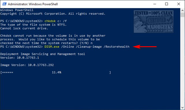 How to Scan and Repair a Single File Using System File Checker - MajorGeeks