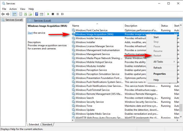 Windows Image Acquisition Wia Windows Camera Frame