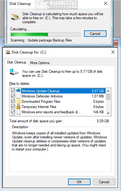 How To Run Disk Cleanup Automatically With All Items Checked Majorgeeks
