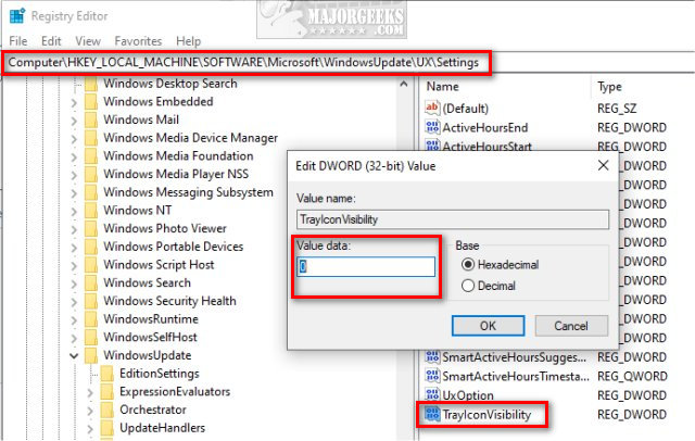 Enable or Disable the Windows Update Status Taskbar Notification ...