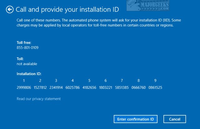 How to Use Slmgr to View, Install, Uninstall, Activate, or Extend Your Windows License - MajorGeeks