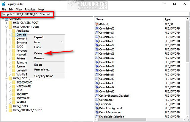 How To Reset Powershell And Command Prompt In Windows Majorgeeks