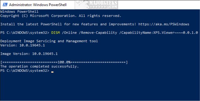 How to Add or Remove XPS Viewer App in Windows 10 - MajorGeeks