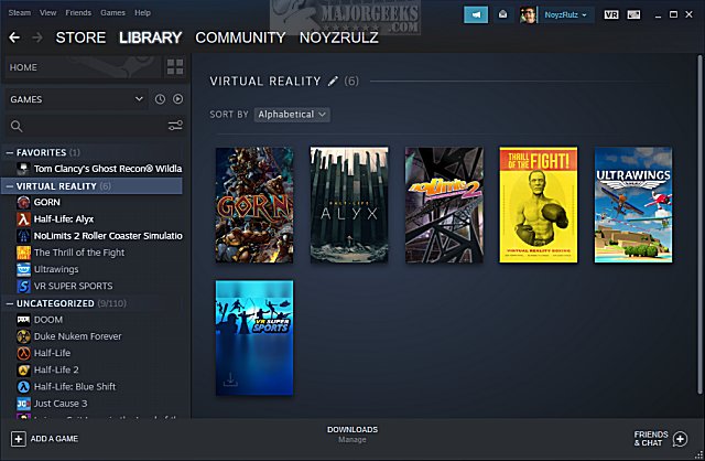 How to Categorize Your Steam Games With Collections - MajorGeeks