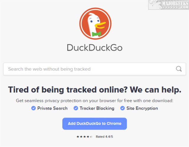 What is DuckDuckGo? - MajorGeeks