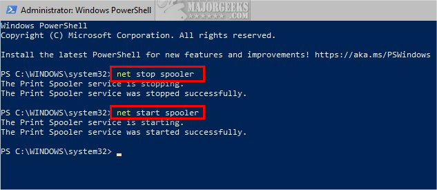 3 Ways To Enable Or Disable The Print Spooler Service In Windows Majorgeeks