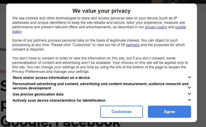 Why GDPR is Rather Pointless—and a Bad Model for AI Regulation - Gdpr Consent Imgae - MajorGeeks