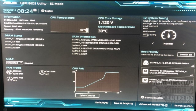 How to Reset Your BIOS to Optimal, Default or Factory Settings - MajorGeeks
