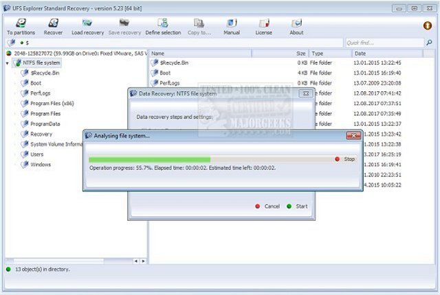 UFS Explorer Standard Recovery Helps Recover Lost, Deleted Data ...