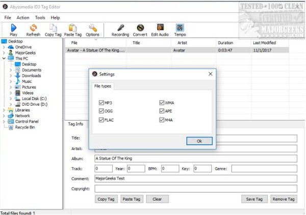 ID3 Tag Editor Will Help Keep Your Music Collection Organized - MajorGeeks