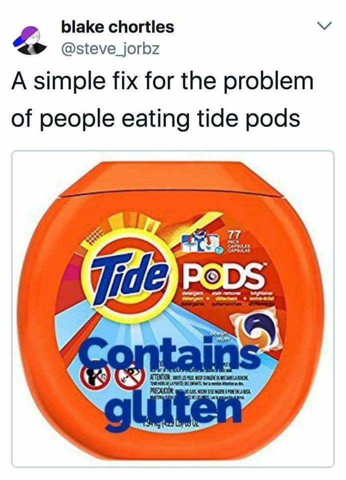 The Tide Pod Challenge (5 Photos) - MajorGeeks