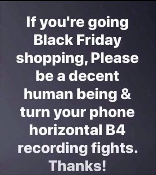 « Random Photo: Black Friday Special! · Random Photo: Black Friday ...