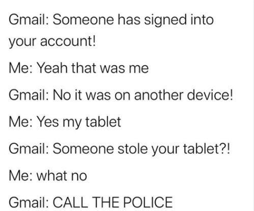 Random Photo: Gmail Security - MajorGeeks