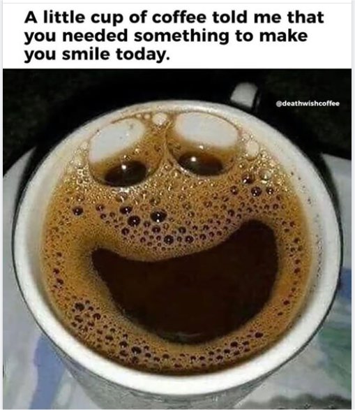 Random Photo: A Little Coffee Smile - MajorGeeks