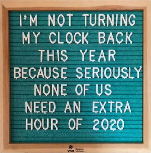 Random Photo: Not Turning Back the Clock - MajorGeeks