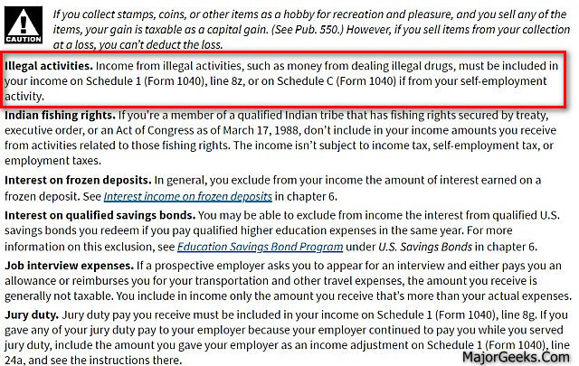 Random Photos: New IRS Rules - MajorGeeks